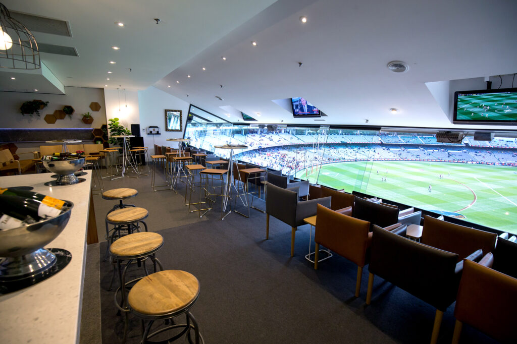 What are the facilities given at the corporate boxes in a cricket ...